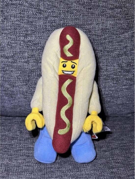 Lego | Toys | Lego Hot Dog Man Official Soft Toy Plush 9 Mini Figure ...